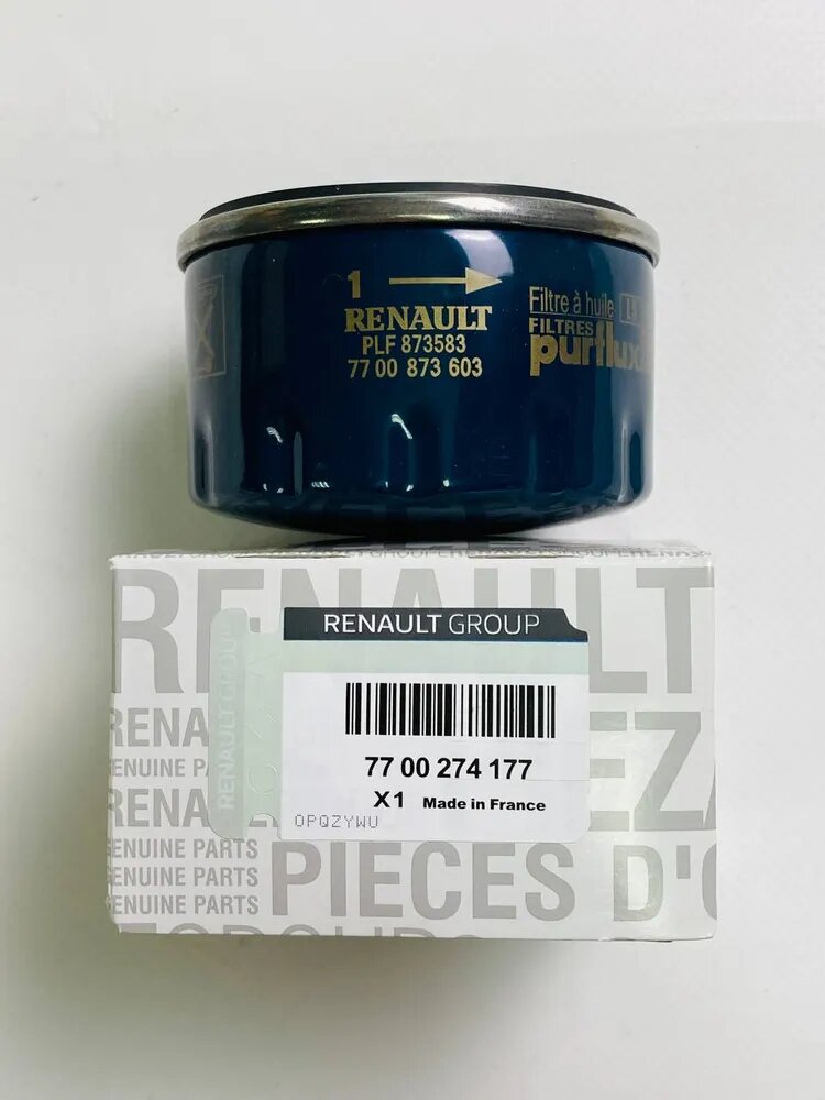 Фильтр масляный 77 00 274 177 RENAULT