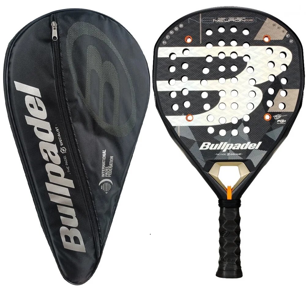 Bullpadel XPLO Hack Vertex 05 Neuron 02 Edge 2026 из углеродного волокна для Черный, Neuron 02 2026