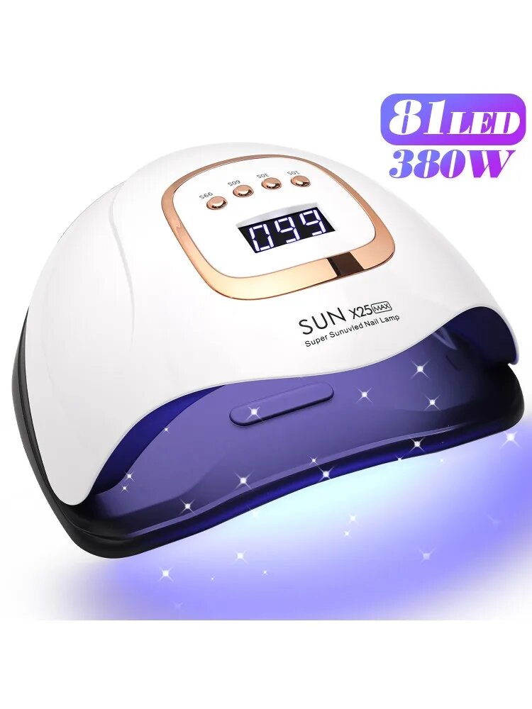 SUN X25 MAX УФ-лампа для ногтей 81LED EU