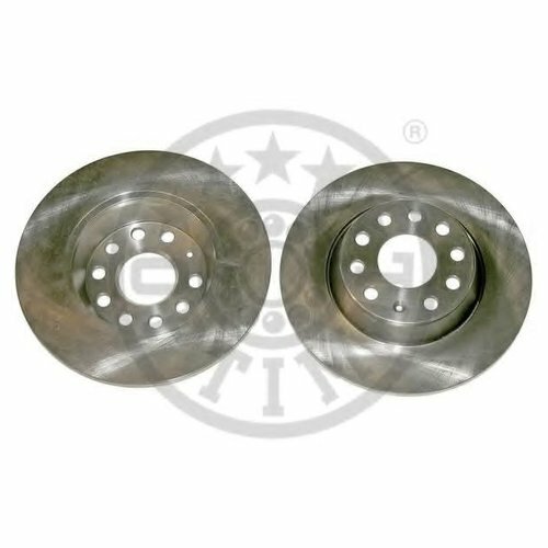 Диск тормозной задний Optimal BS-8038 для Audi A3 (2003-2015), Audi Q3 (2011-2018), SEAT Alhambra (2010-н. в.)