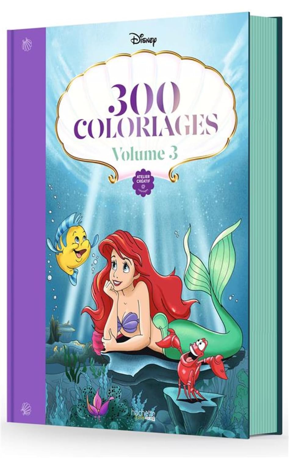 Раскраска по номерам Hachette Coloriages Disney - Коллекционная книга "300 coloriages Disney: Volume 3" 320 стр. - 2017312681