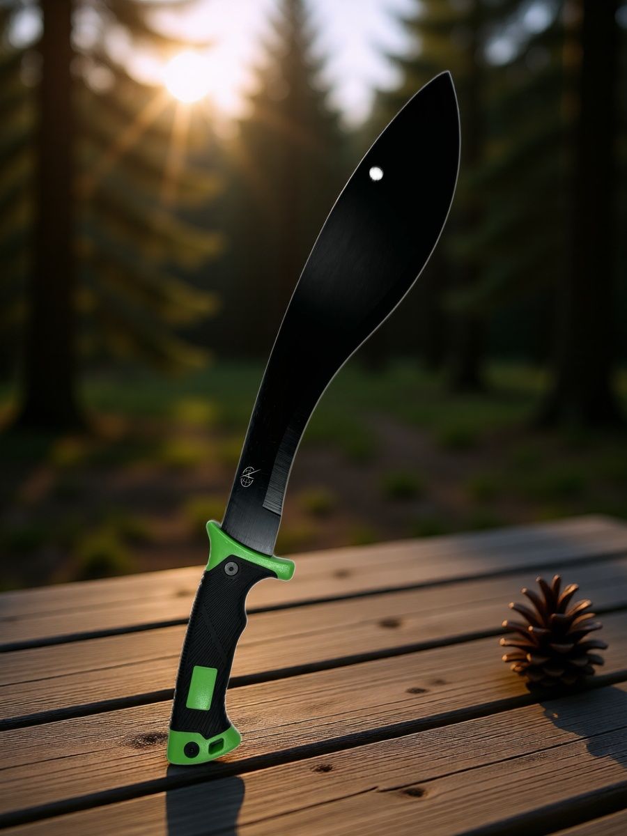 Мачете Pirat MA865 "Проводник-16", чехол кордура, длина лезвия 33.5 см.