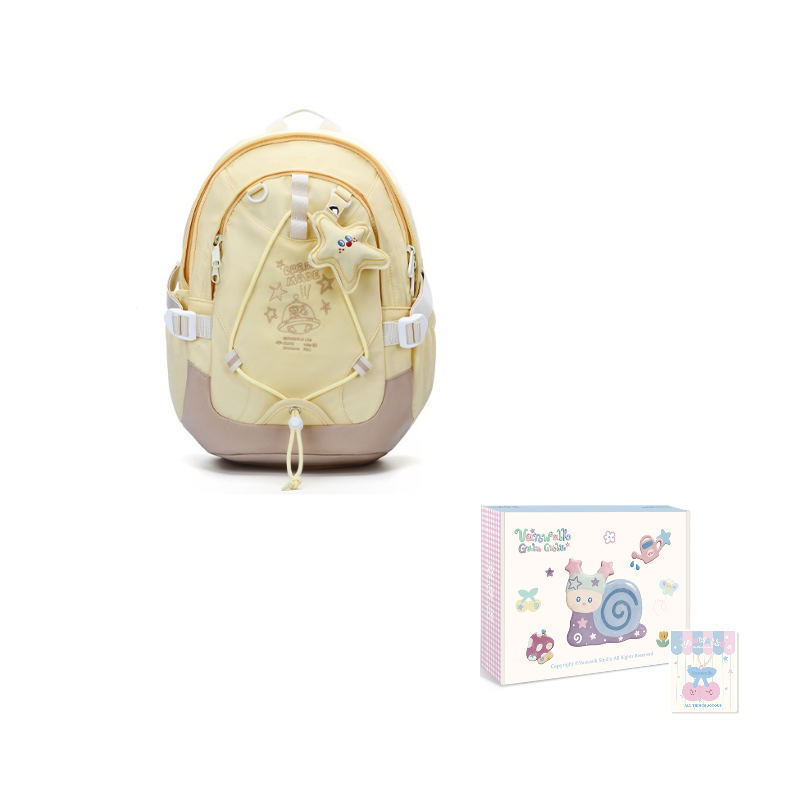 Рюкзак унисекс VANWALK Planet Rabbit Collection 5068413, полиэстер, 3 отделения, черный