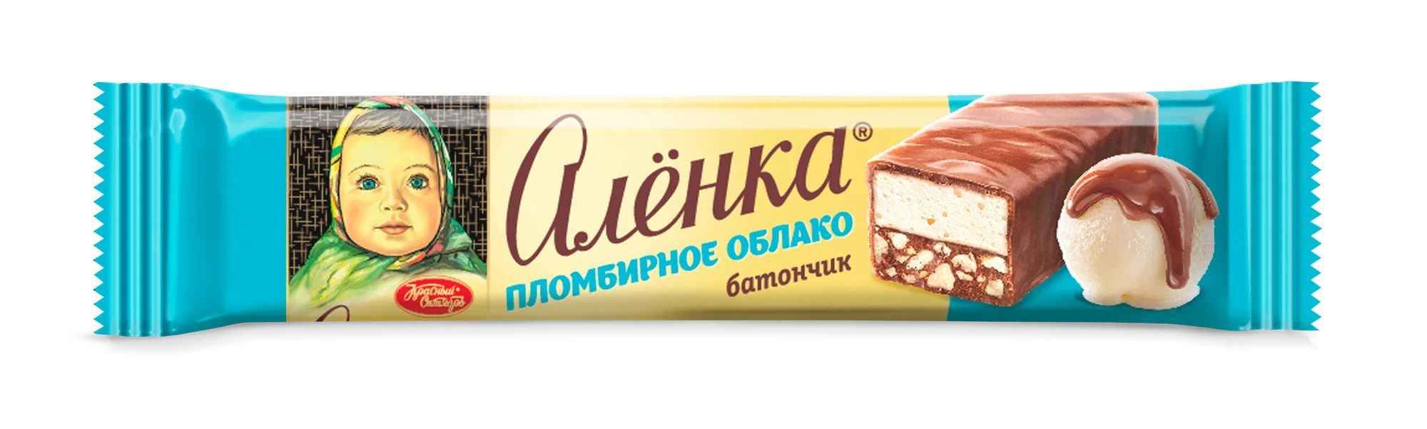 Аленка Батончик молочный пломбирное облако 45 г