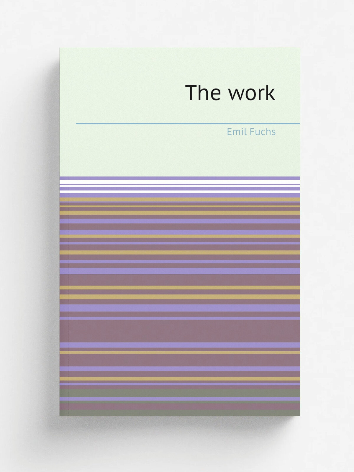 The work | Emil Fuchs | 1921 | New York | Репринт