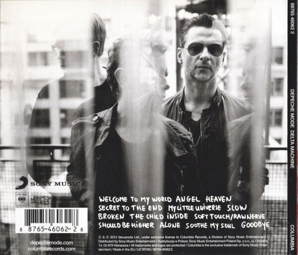 Музыкальный диск Depeche Mode Delta Machine, CD, Columbia, Lounge, Chillout, Downtempo — фото 1