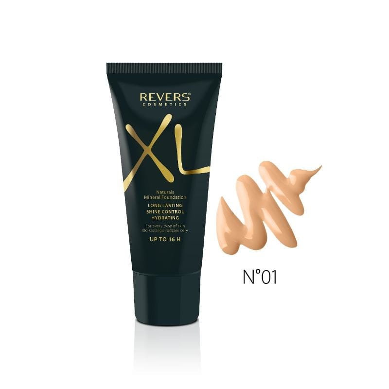 Тональный крем Revers xl natural minerals, 01 natural, 30 мл