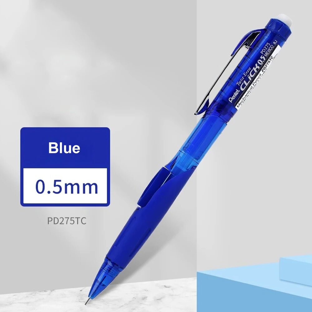 Карандаш шариковый Pentel Click0.5 Blue, PD275TC