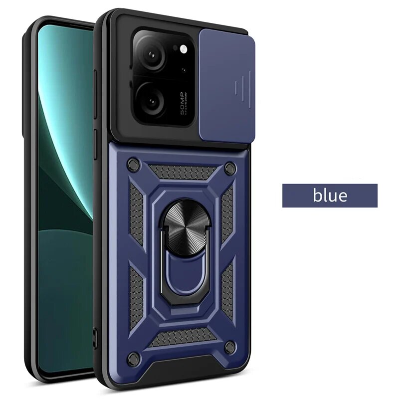 Противоударный Чехол Xiomi 13T С Защитой От Царапин, Магнитным Xiaomi 13T, Синий, Blue