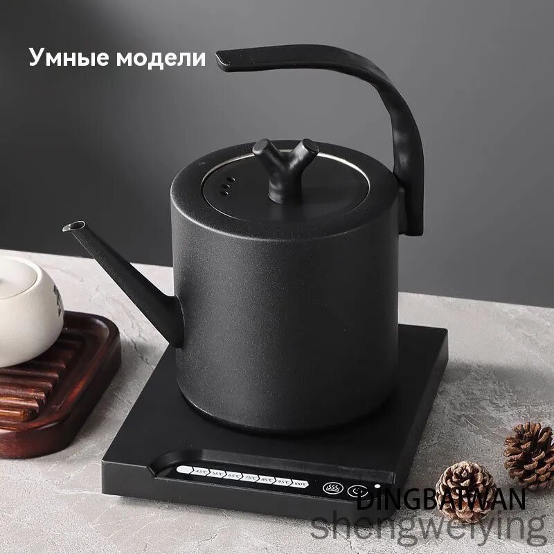 Электрический чайник 747142905235, черно-серый