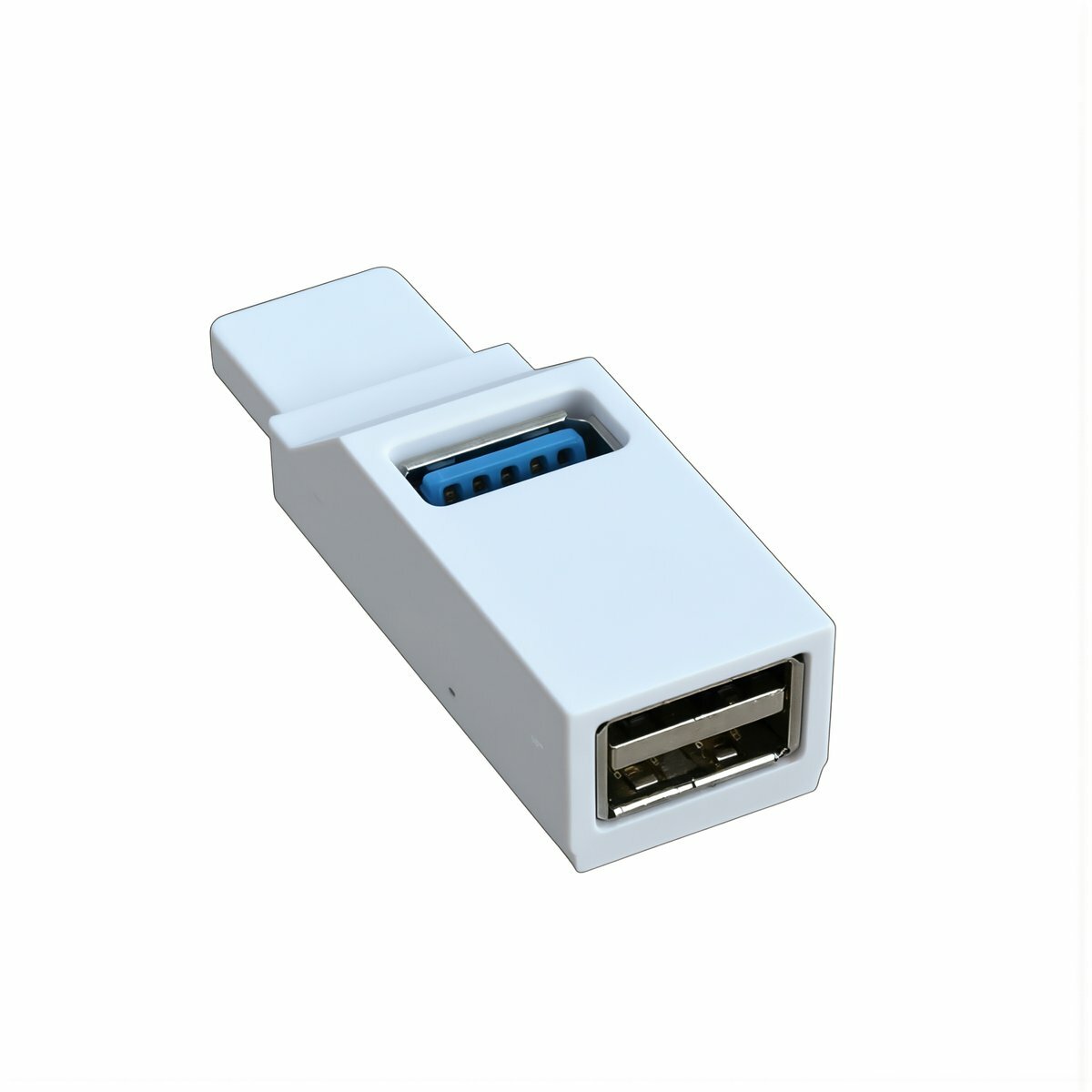 Портативный компактный по размеру USB 3.0 хаб разветвитель с несколькими интерфейсами внешнее подключение для настольных компьютеров черный 1 порт