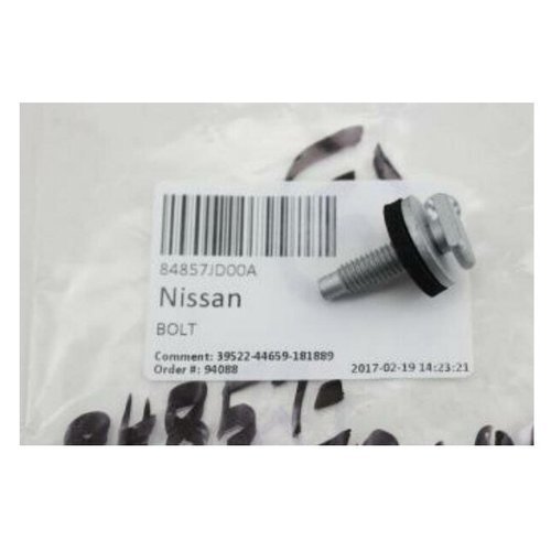 Болт С двухгранной головкой Nissan 84857JD00A