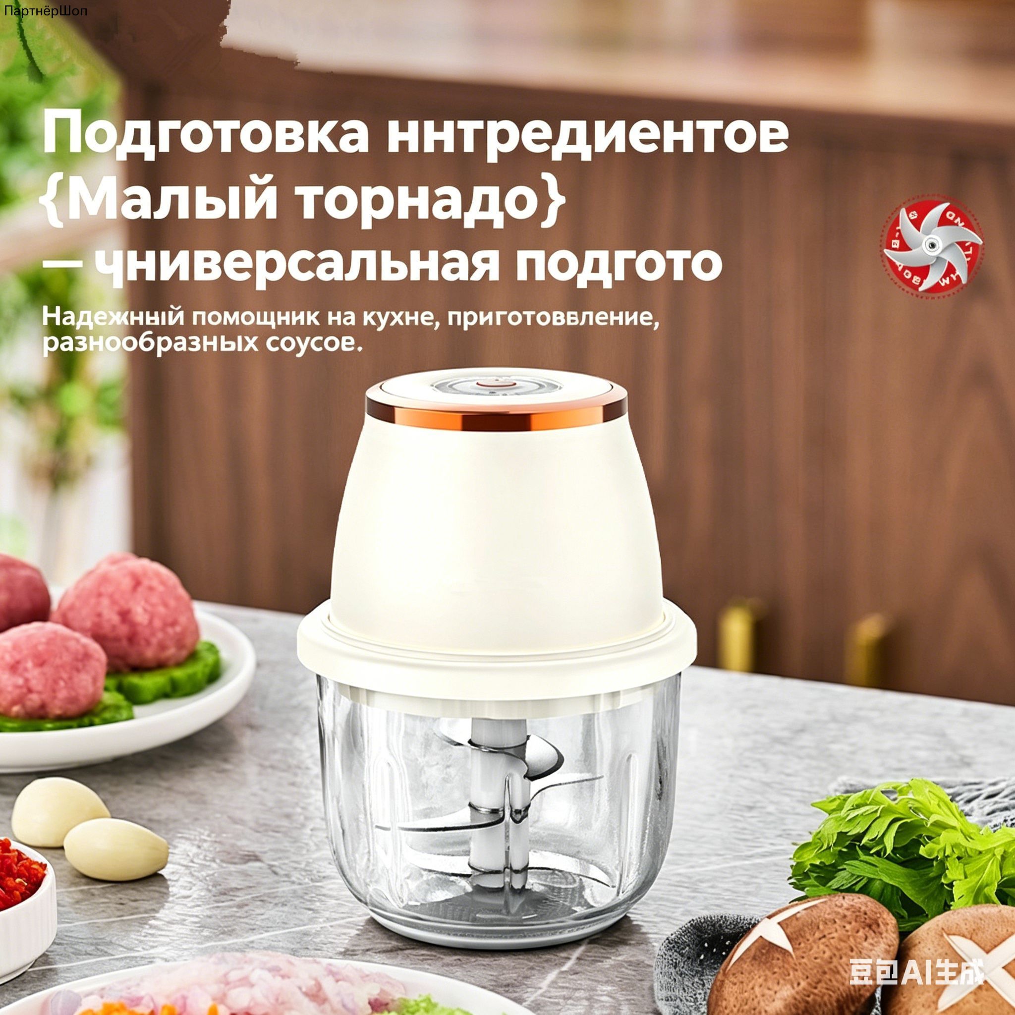 Блендер mzm-20260626111949455, белый