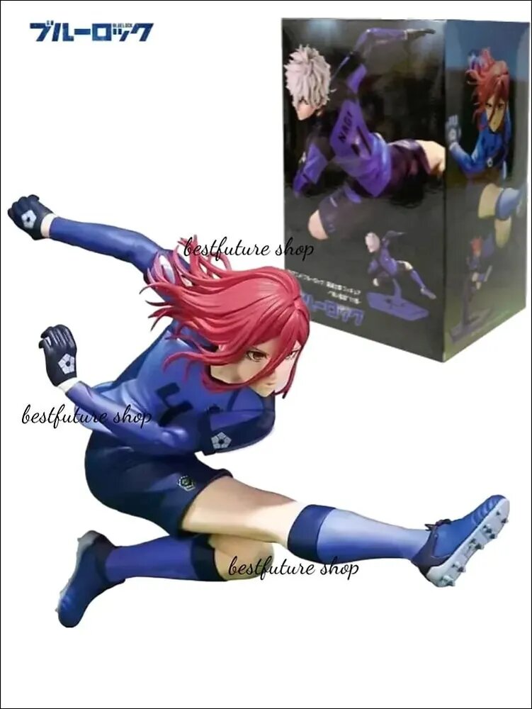 Фигурка Аниме Синяя Тюрьма : Блю Лок Хёма Чигири / Blue Lock Chigiri Hyoma 14cm
