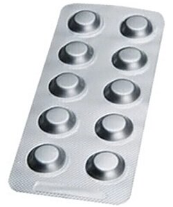 Таблетки для тестера Aquaviva DPD 1, Cl-Свободный хлор (30 табл.)