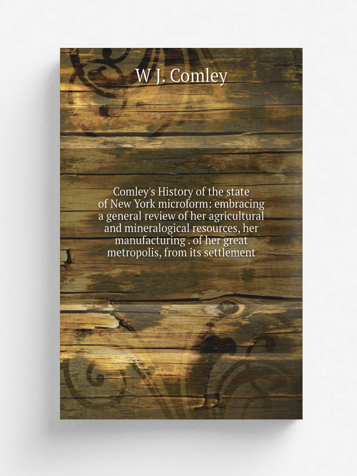 Comley's History of the state of New York microform: embracing a general review of her agricultural and mineralogical resources, her manufacturing . …