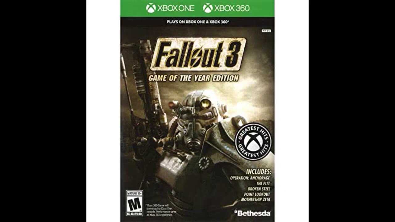 Fallout 3 - Game of the Year Edition (R-1) [Xbox One - Xbox 360, английская версия]
