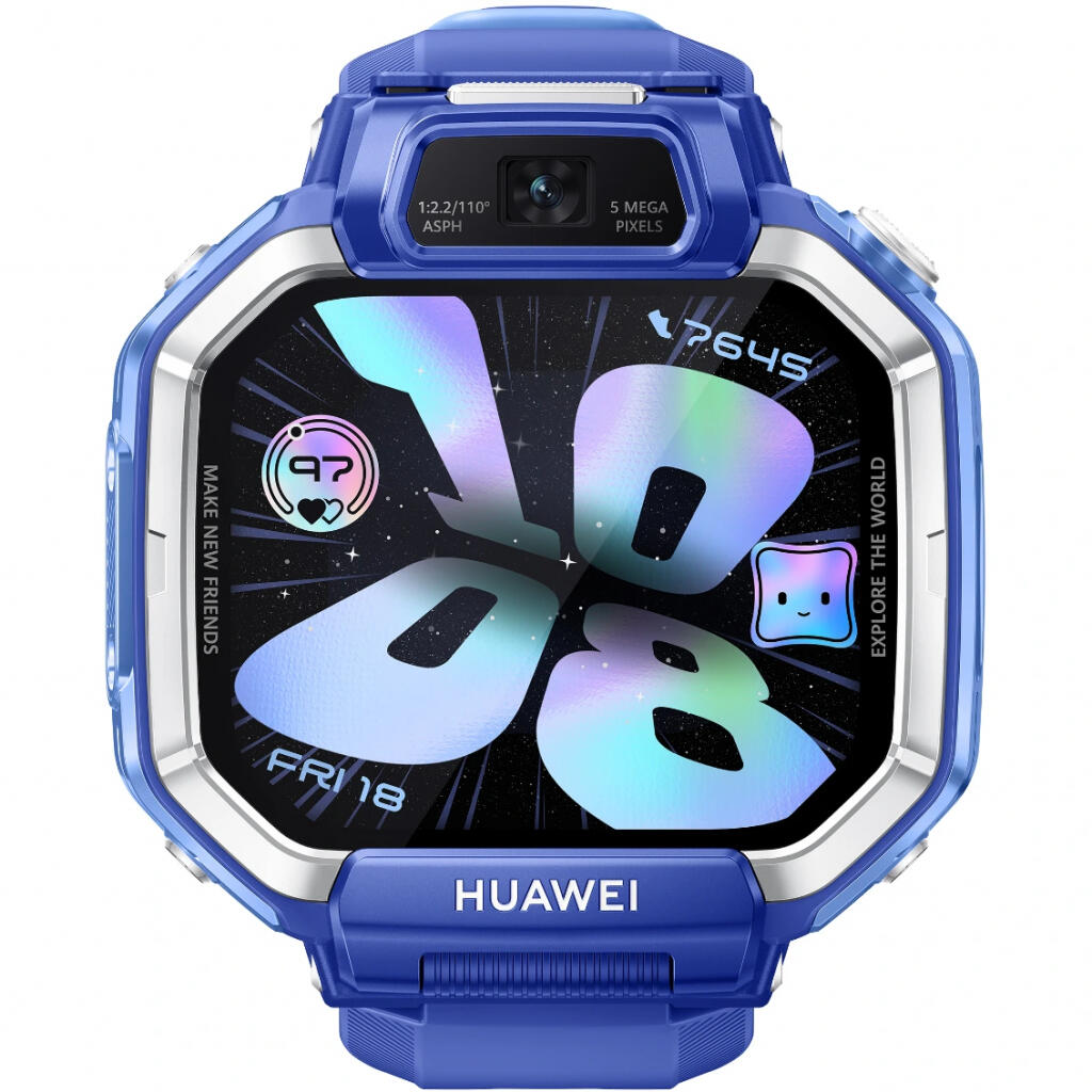 Детские умные смарт-часы Huawei Watch Kids X1, Blue (Синий)