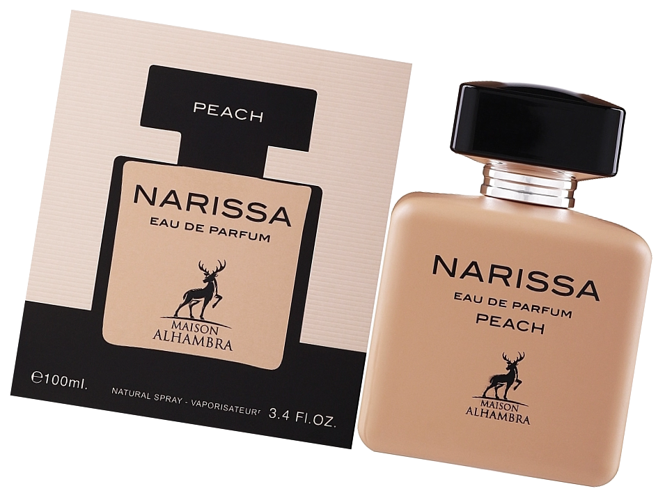 Парфюмерная вода Alhambra Narissa Peach Персик 100 мл / Альхамбра Нарисса Пич для женщин