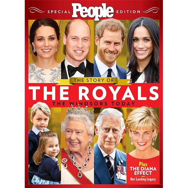 PEOPLE The Story of the Royals: The Windsors Today，Reprinted paperback book