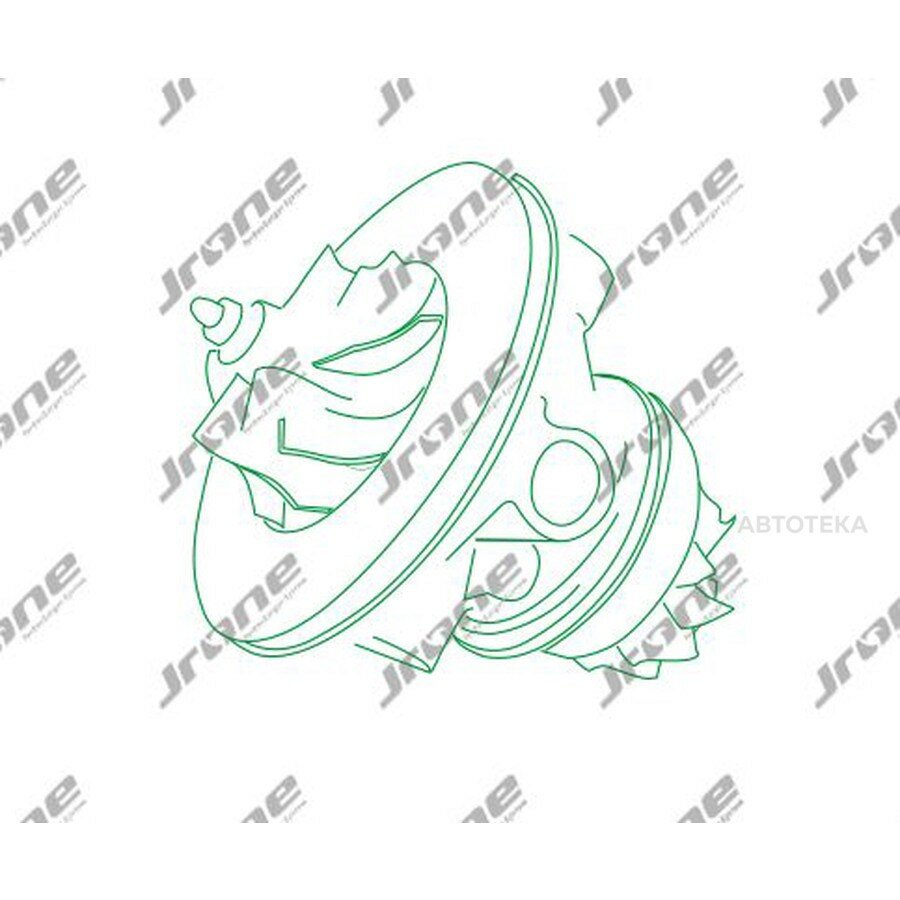 Картридж турбокомпрессора AUDI/VW 2.0TFSI 05- JRONE 1000030185C