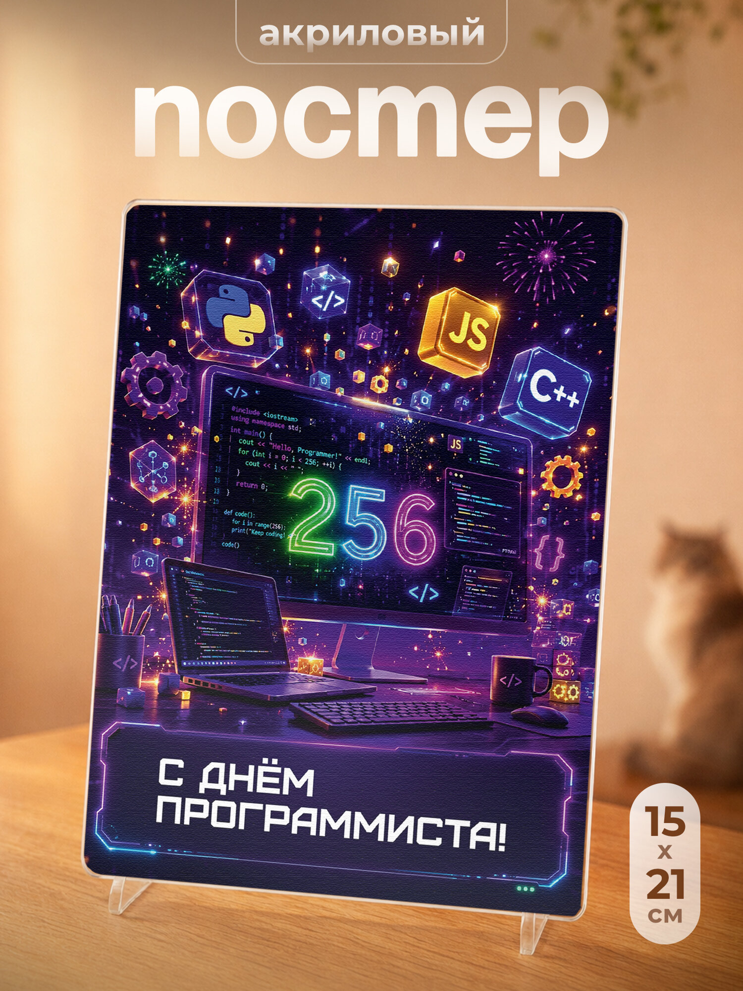 Постер День программиста