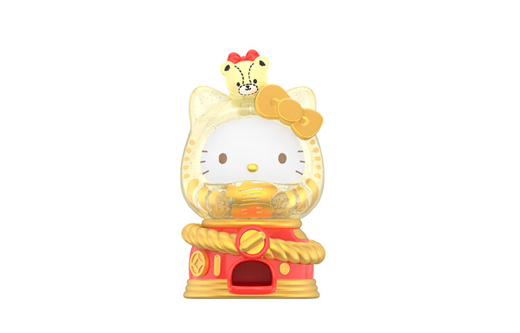TOP TOY серия Sanrio Чудеса Daruma капсульная игрушка стиральная машина Kuromi Pochacco сувениры и украшения креативный