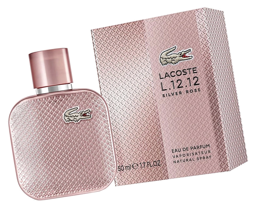 Парфюм Lacoste L 12 12 Silver Rose 50 мл для женщин / Серебряная Роза Лакост