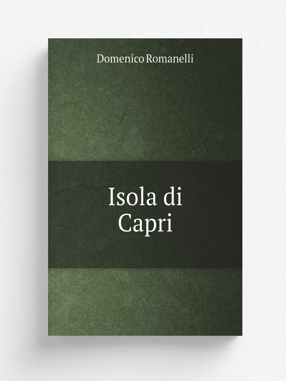 Isola di Capri | Domenico Romanelli | 1816 | A. Trani | Репринт