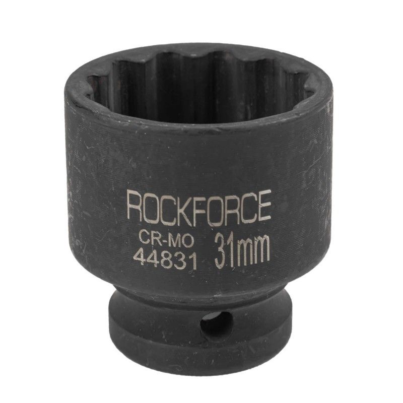 Головка RockFORCE 12-гранная ударная 31мм 1/2 дюйма