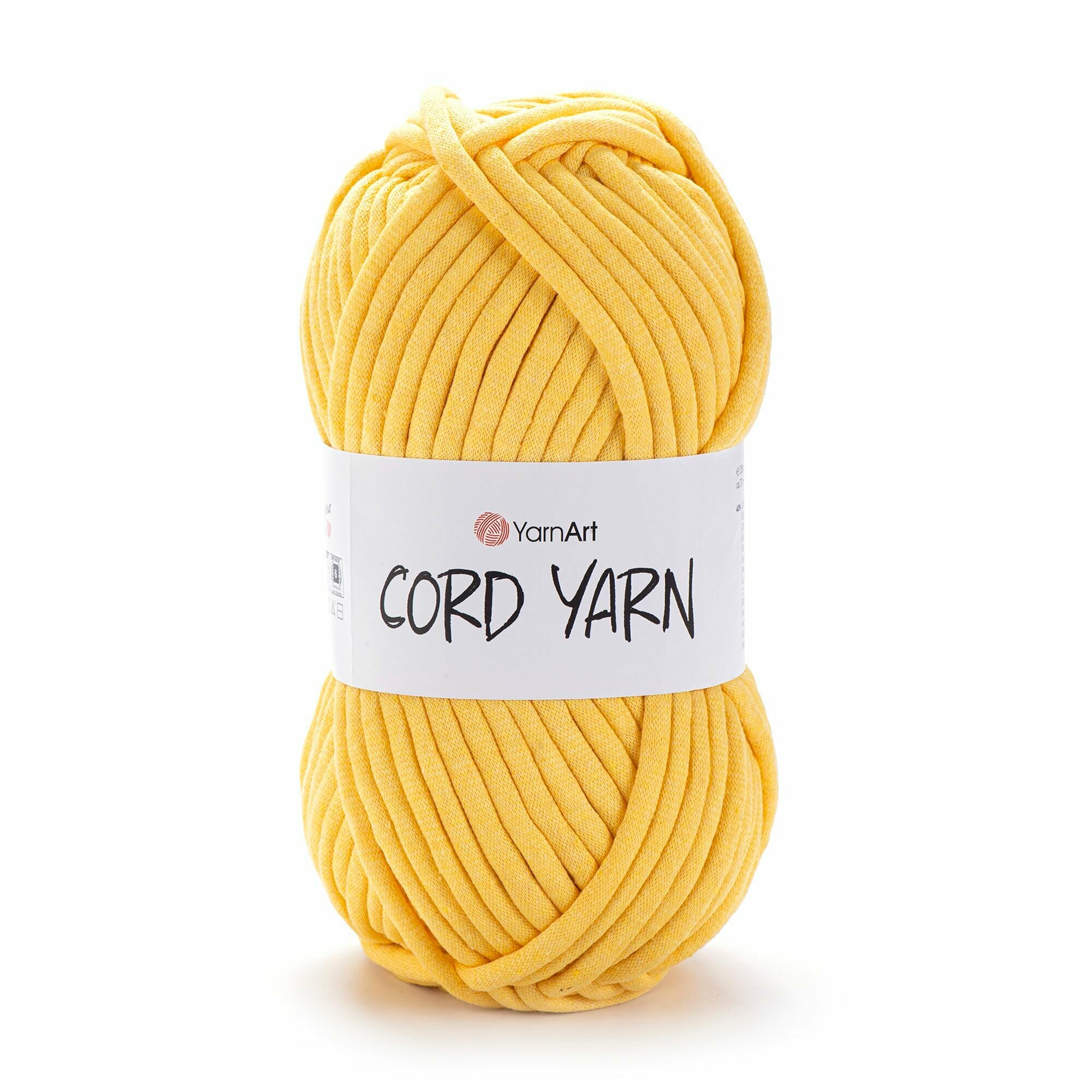 Пряжа YarnArt Cord Yarn 764 (1 моток, 250г/73м) желтый