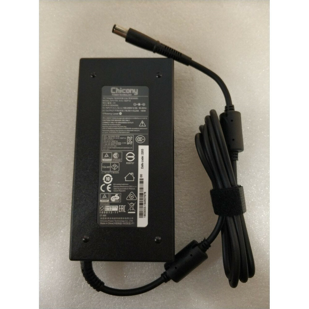 Блок питания для ноутбука MSI 19.5V 9.23A 180W 7.4x5.0mm (A15-180P1A A180A008L), без сетевого кабеля, HC/ORG