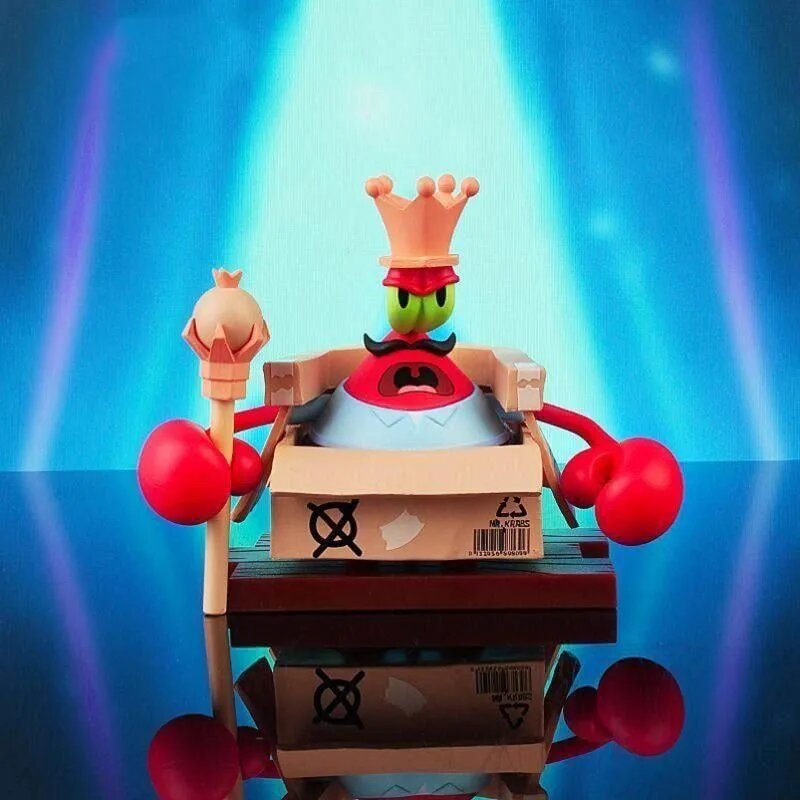 SpongeBob SquarePants Серия Blind Box Фигурка из ПВХ (поливинилхлорид) 1 шт. Случайный выбор, размер 8.5*12*8.5 см — фото 1
