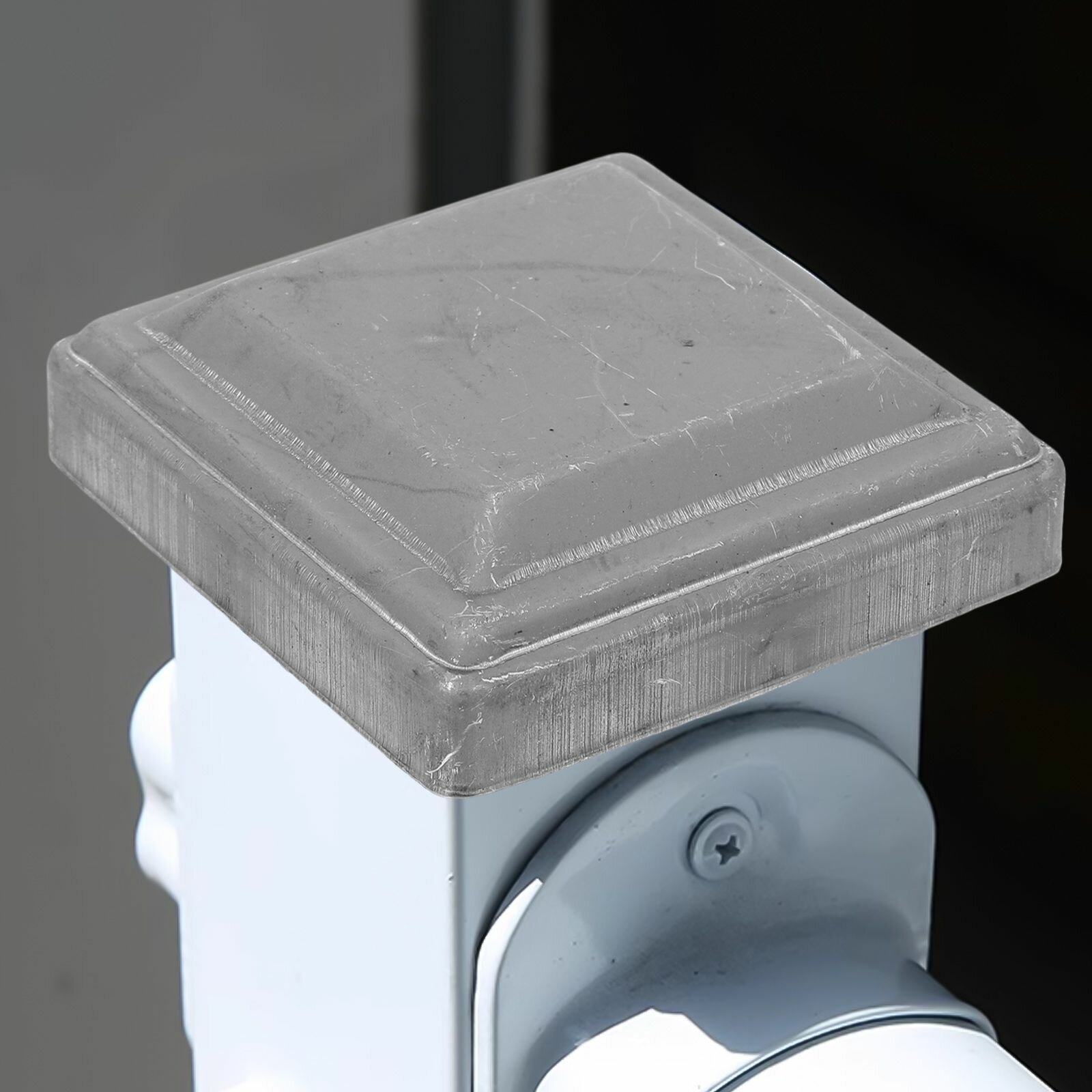 Стальные Крышки На Столбы Ограждения, Простота Установки, Защита От Коррозии, 10 Штук