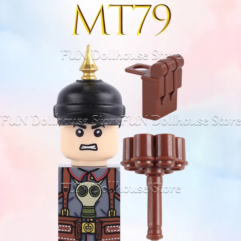 Немецкий солдат Первой мировой войны, цвет B35-39-2