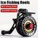 Катушка Ice Fishing Reels 85 мм, для ловли со льда и с лодки, 6+1 подшипников