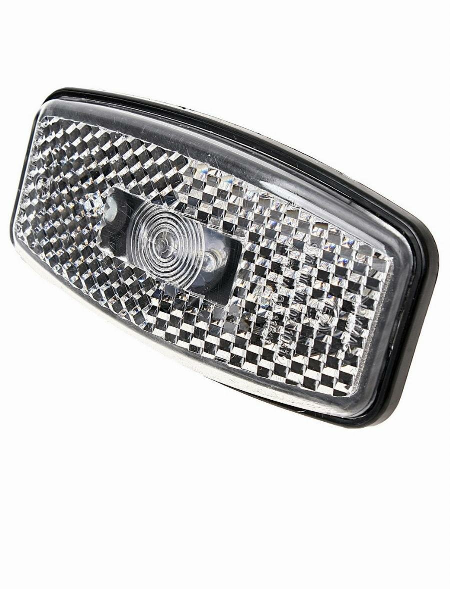 Фонарь габаритный 12/24В светодиод белый ПАЗ/КАМАЗ/МАЗ ГФ-07 (No name)