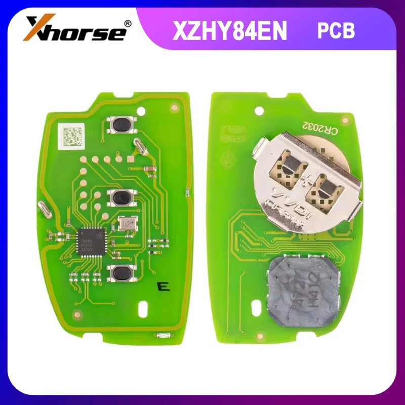XHORSE XZHY84EN PCB плата для ключа 3 кнопки, Hyundai