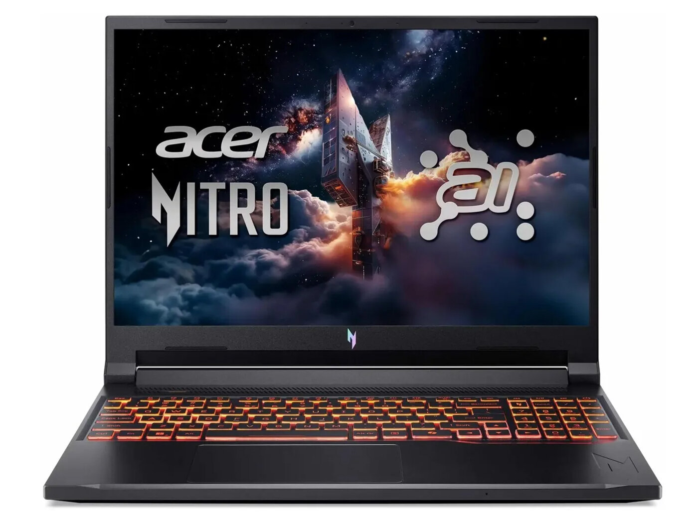 Ноутбук Acer Nitro V 16 AI ANV16-42-R96P NH. U2NAA.003 (16", Ryzen 7 260, 16 ГБ/ SSD 512 ГБ) Черный