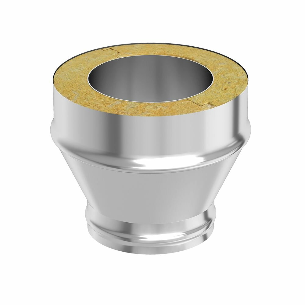 Везувий Переход на сэндвич (AISI 430/0,5мм) д.130х220мм (ПМ)