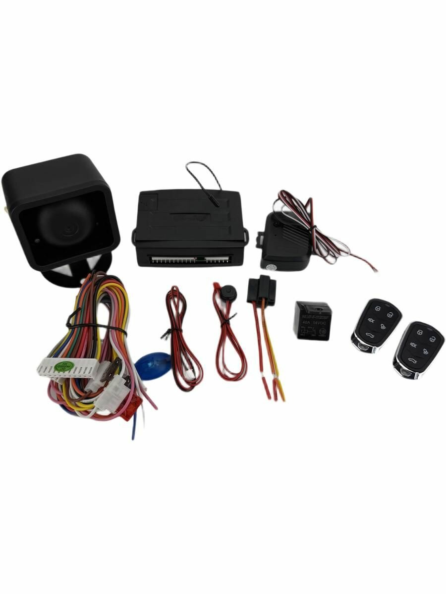 Автомобильная сигнализация HE311, с автозапуском, скрытая установка, дальность связи 3 км