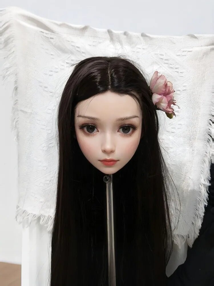 Голова секс-куклы, для орального секса, подходит для роста 100-125 см