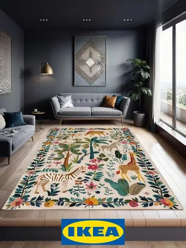 IKEA Ковер Животное 4. 120x180 см