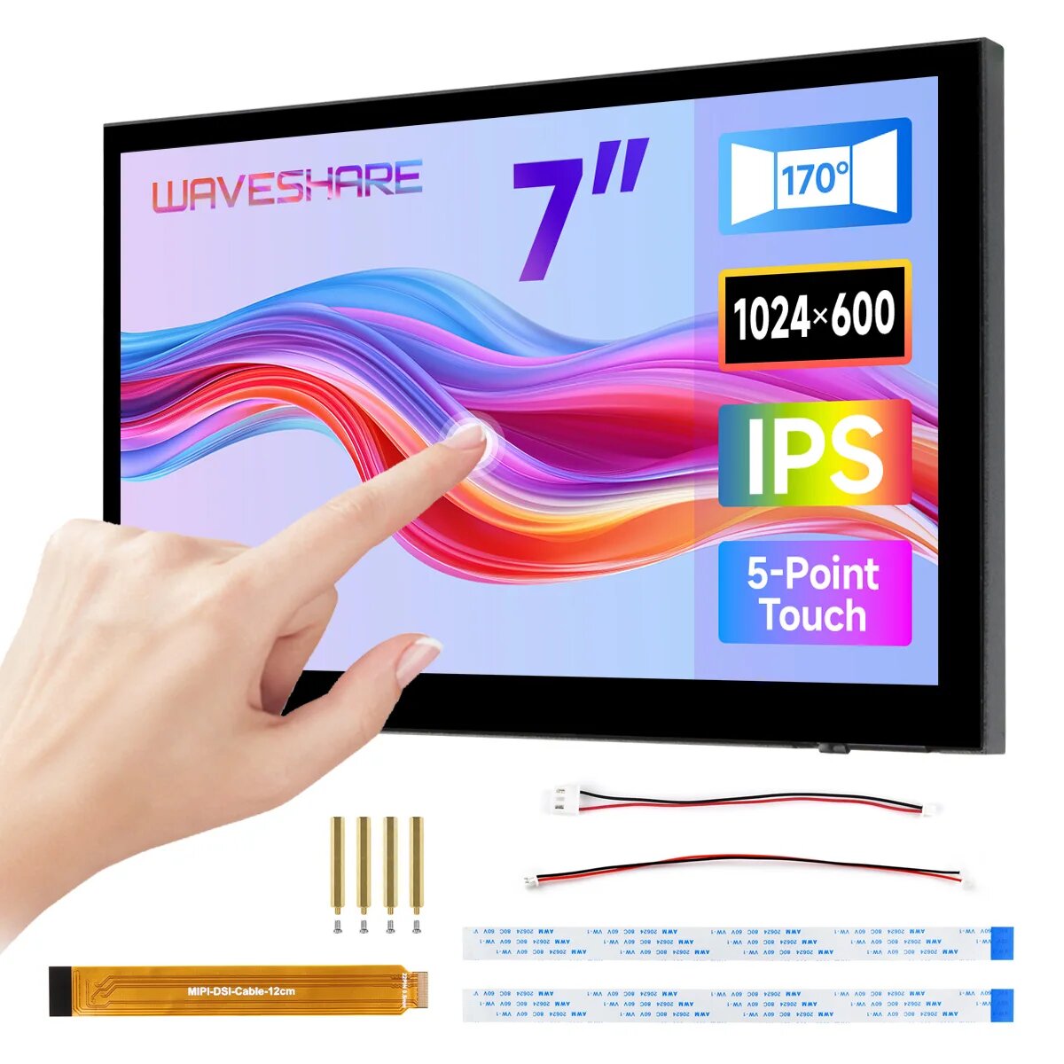 Waveshare 7-дюймовый сенсорный дисплей для Raspberry Pi