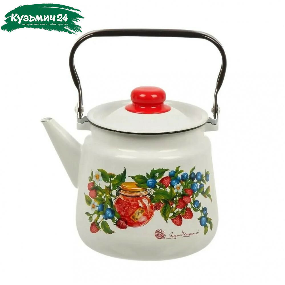 Чайник эмалированный Appetite Конфитюр 1с26с, UD-445847, 3.5 л