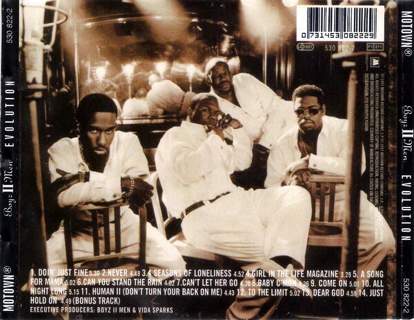 Компакт-диск Boyz II Men - Evolution (1 CD) — фото 1