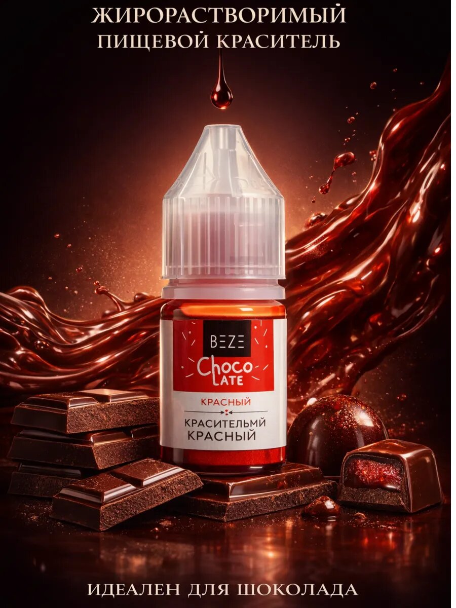 Гелевый краситель Сима-Ленд, жирорастворимый, для яиц, для крема и глазури, 10 мл