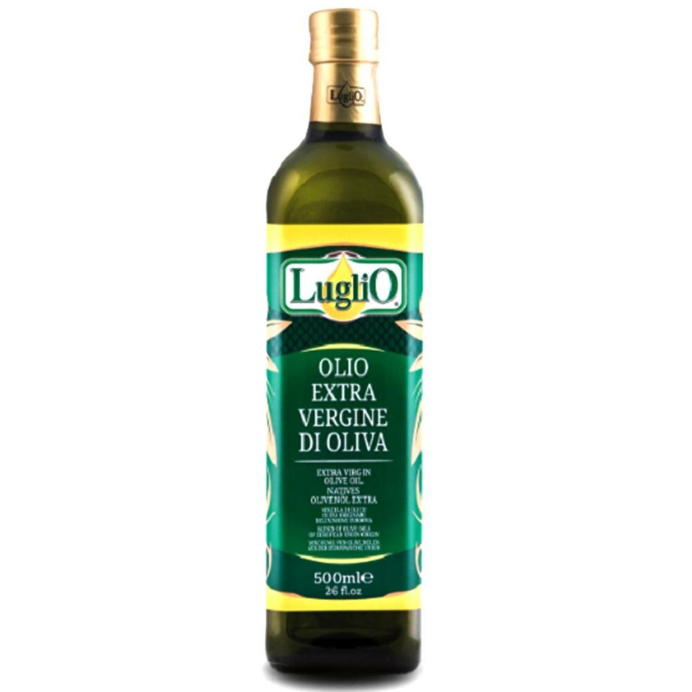 Масло LugliO оливковое Extra Vergine Olio di Oliva (AА922) /стекло/ 0,5л
