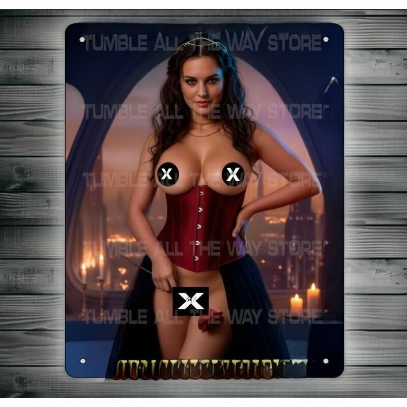 Кинозвезда постер на стену, табличка металлическая 18+