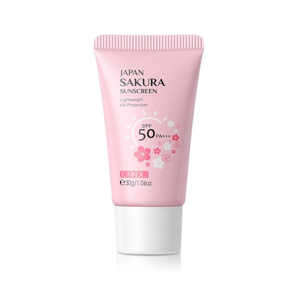 Солнцезащитный крем LAIKOU с ароматом вишневого цвета, защита от солнца SPF 50+